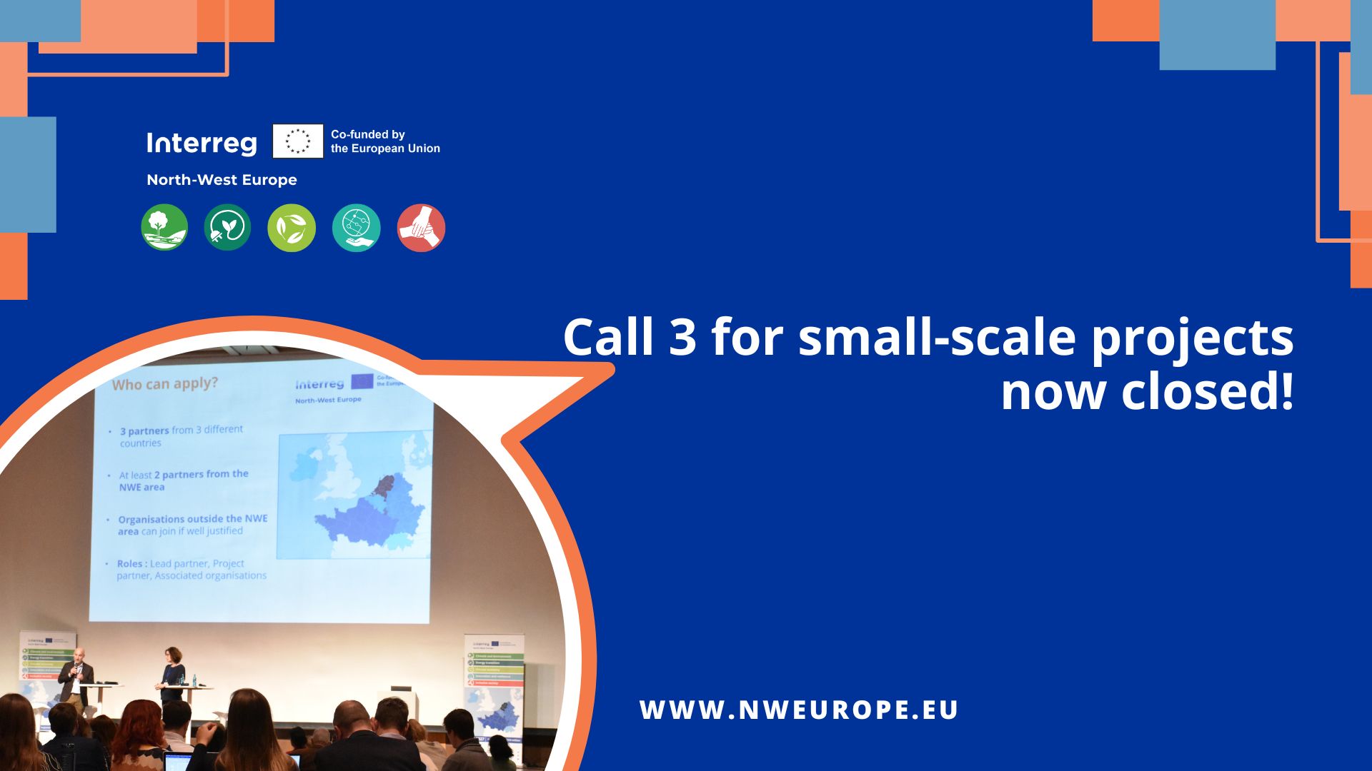 41 proposals received in call 3 | Interreg NWE